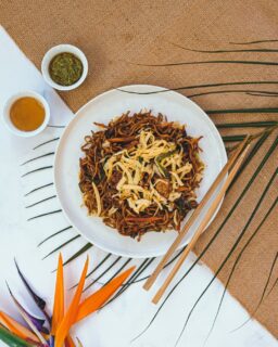Mauritian Polenta Pudding aka "Poudine Maïs" - à table with Aulson